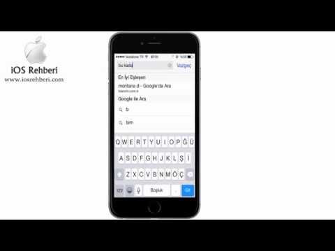iOS Rehberi Bölüm 5 | Safarideki Web Sayfasından Kelime Aratma(F3,CTRL+F)