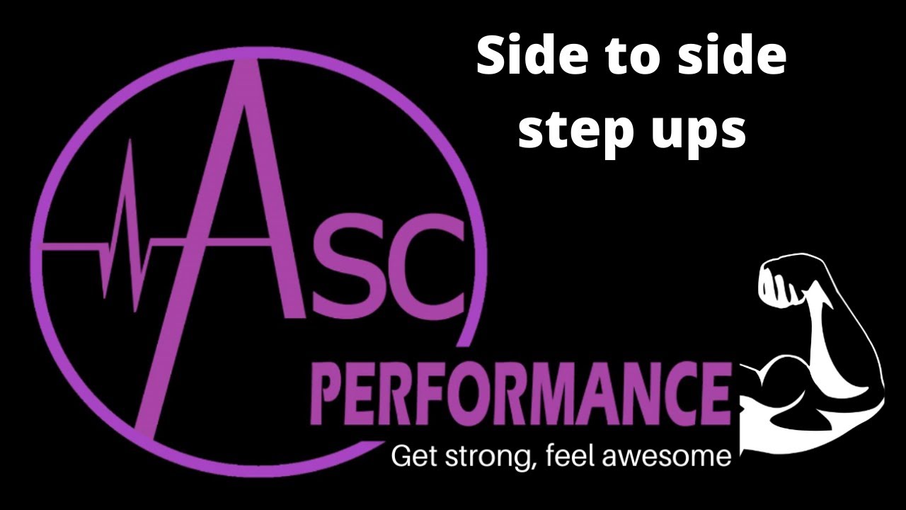 Side To Side Step Ups On Bench - YouTube