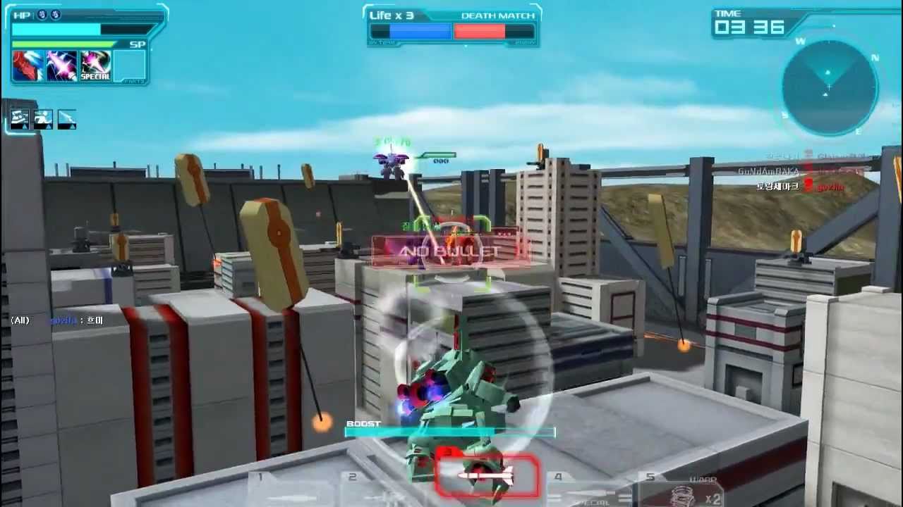 SD Gundam Online 死亡對戰影片 37 - 720p(Jegan Normal Type) - YouTube