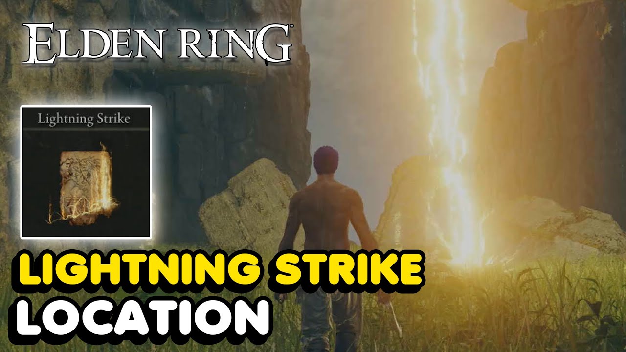 Elden Ring Lightning Strike Location Incantation YouTube
