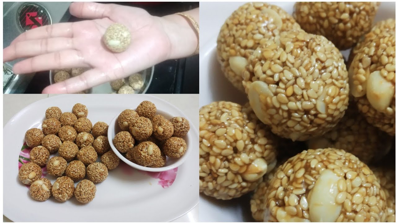 Tilache Ladoo recipe | तिळाचे लाडू पावकिलो | Sankrant Special Til laddu ...