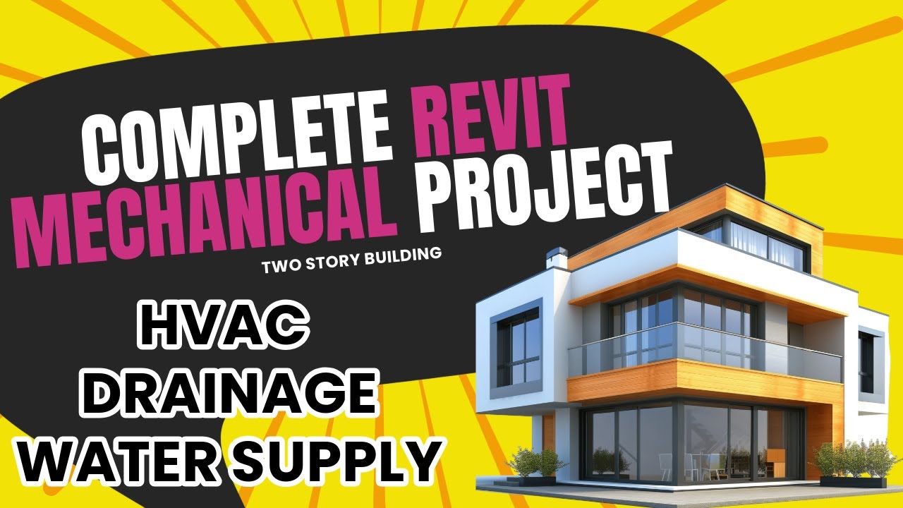 Learn Revit Mechanical with a Complete Project | Two-story house - YouTube