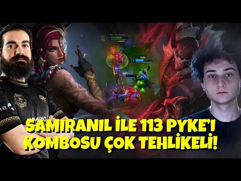 SAMIRANIL YANINA 113 PYKE'I İLE YOK EDİCİ BOTLANE! | HolyPhoenix