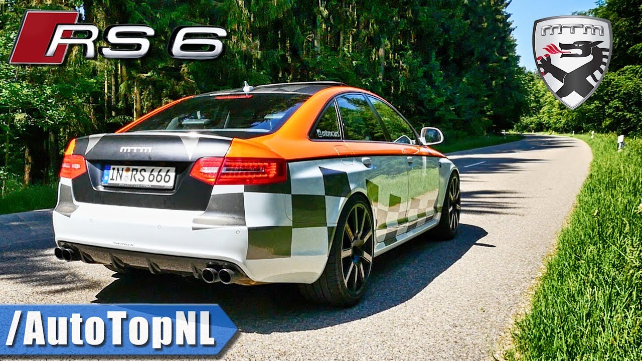 AUDI RS6 V10 MTM 811HP | PURE! SOUND REVS & EXHAUST by AutoTopNL - YouTube