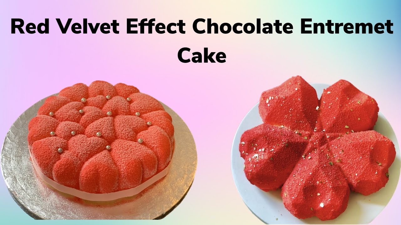 Most Amazing CHOCOLATE SUMMER CAKES / 3D ENTREMET,RED VELVET EFFECT ...