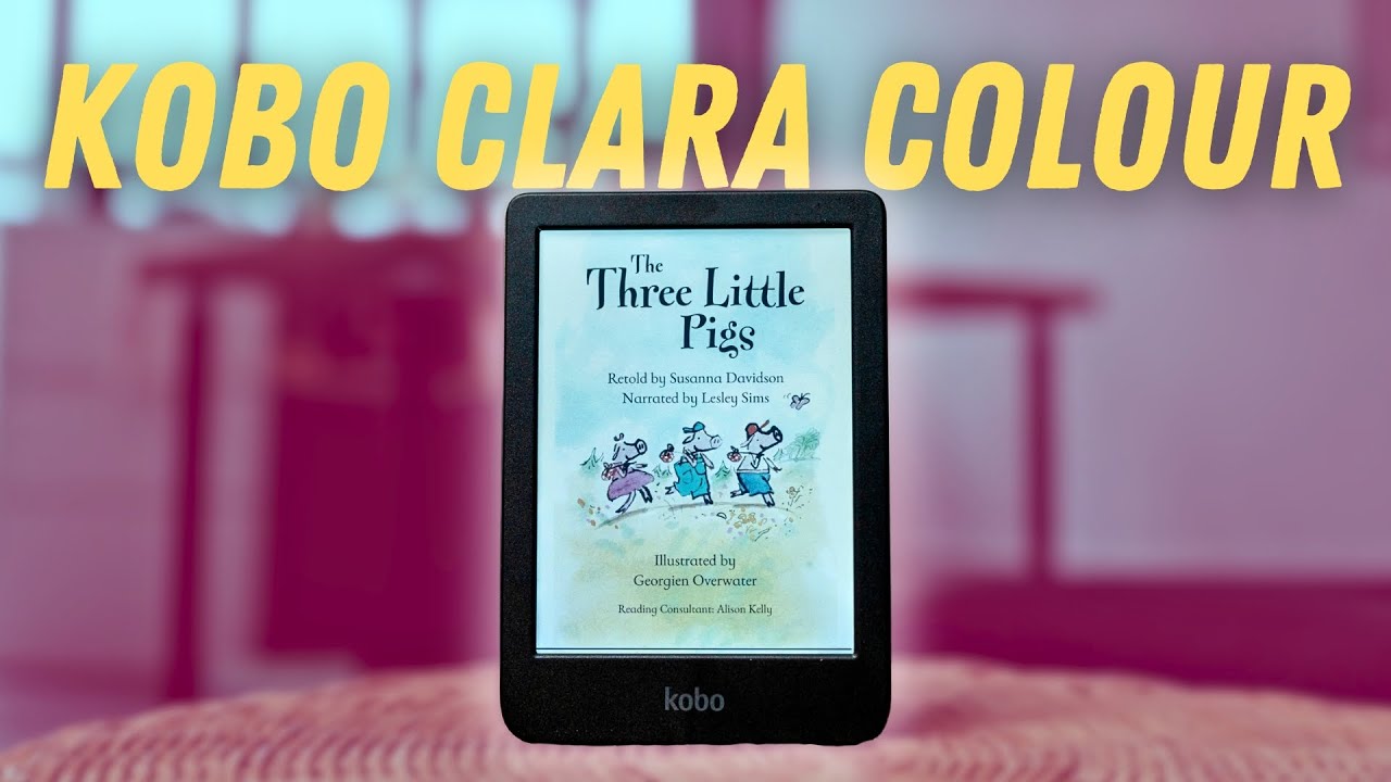 彩色 eReader 時代終於黎喇！（Kobo Clara Colour 試玩介紹）｜Kobo 特約贊助 - YouTube