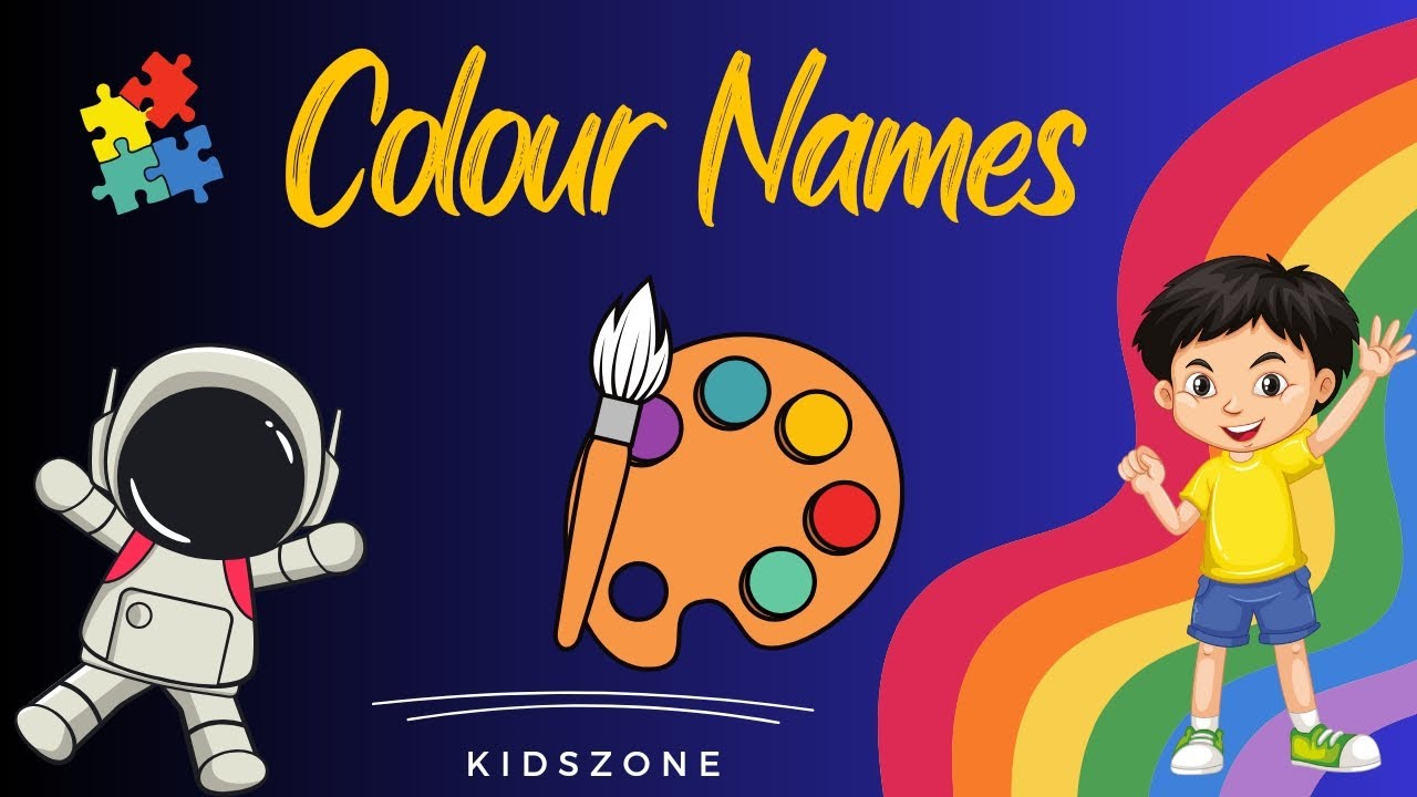 colours name in english | colours #colors #colornames #kids - YouTube