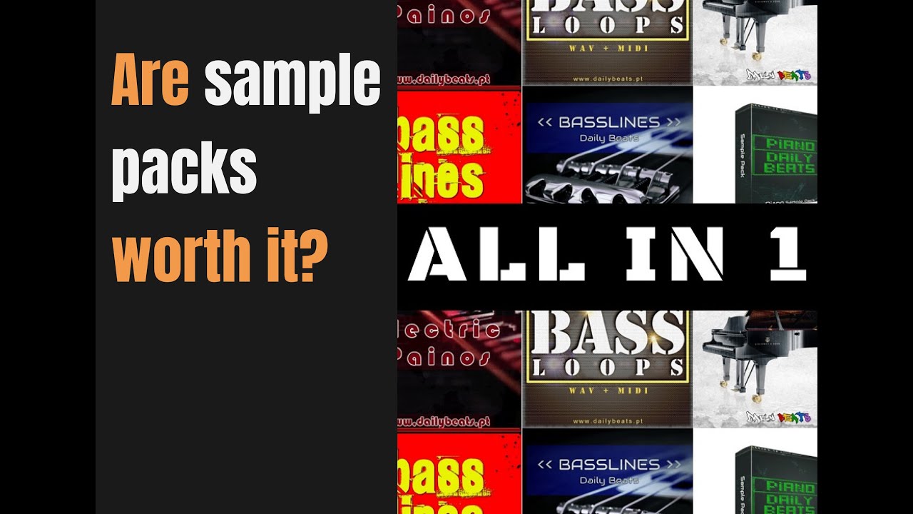 Akai MPC users: Truth about sample packs and where to get some - YouTube