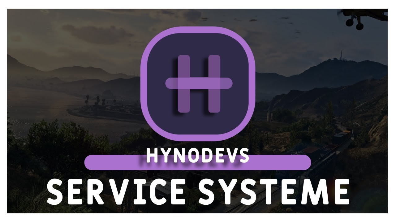 [ESX] SERVICE SYSTEME FIVEM 2024 - YouTube