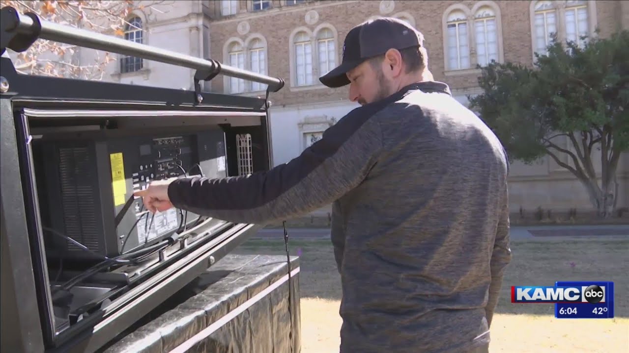 Texas Tech celebrates 100th birthday with light show projection on ...