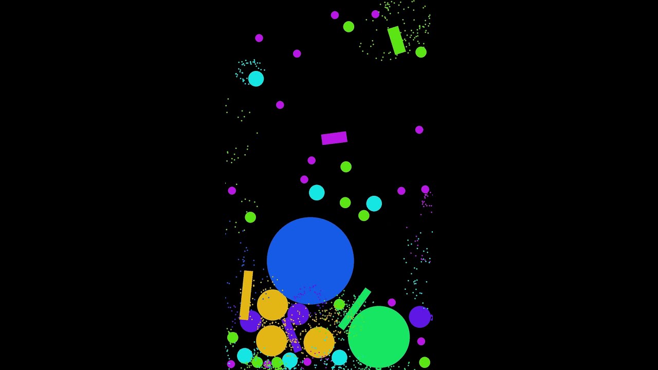 Colorful Merge Balls #babycalmdown #Short - YouTube