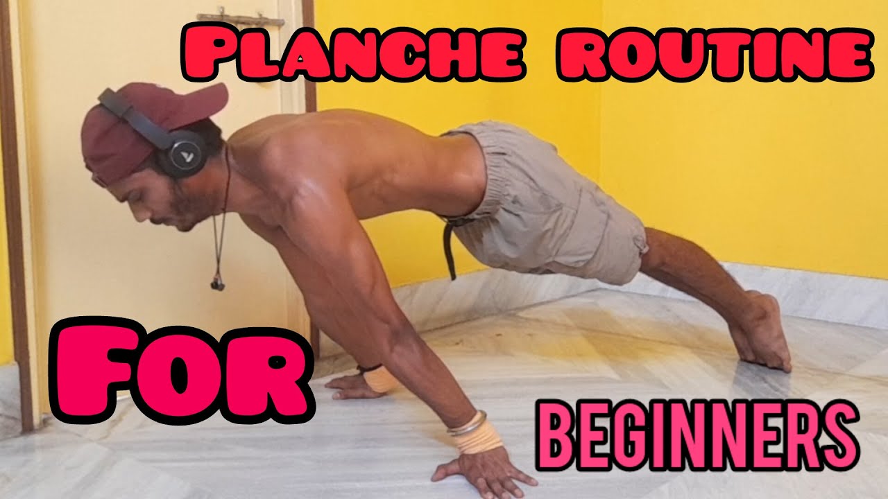 JAY MAHAKAL ll PLANCHE TRAINING FOR BEGINNERS ll - YouTube