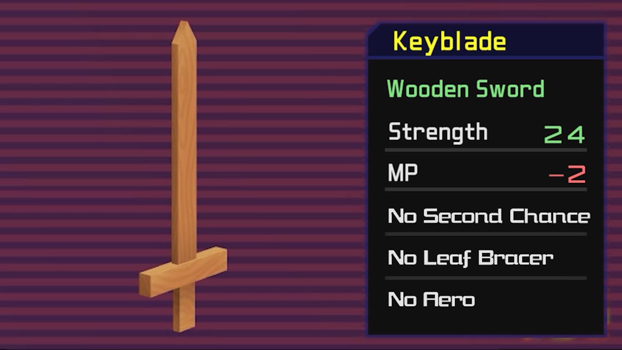 the 24 strength wooden sword - YouTube