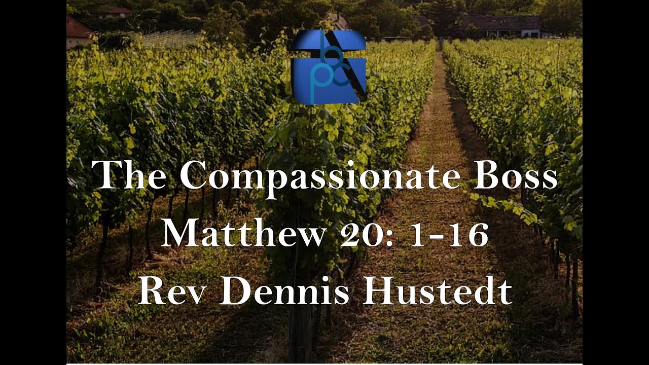 The Compassionate Boss - Rev Dennis Hustedt - YouTube