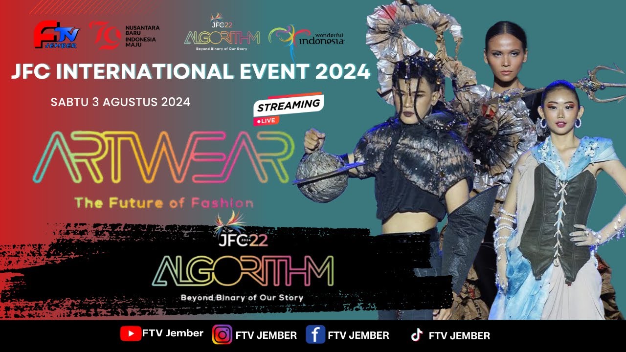 🔴 [LIVE] JFC 2024 ARTWEAR CARNIVAL l ALGORITHM - YouTube