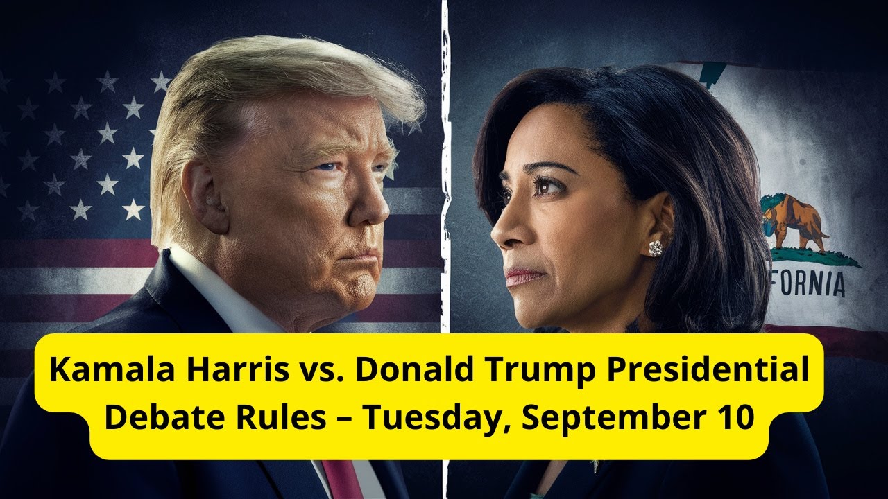 Kamala Harris vs. Donald Trump Debate Rules: What You Need to Know # ...