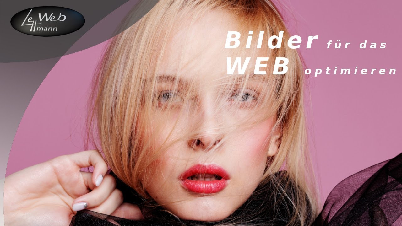 Bilder fürs Web optimieren & in HTML einbinden - YouTube