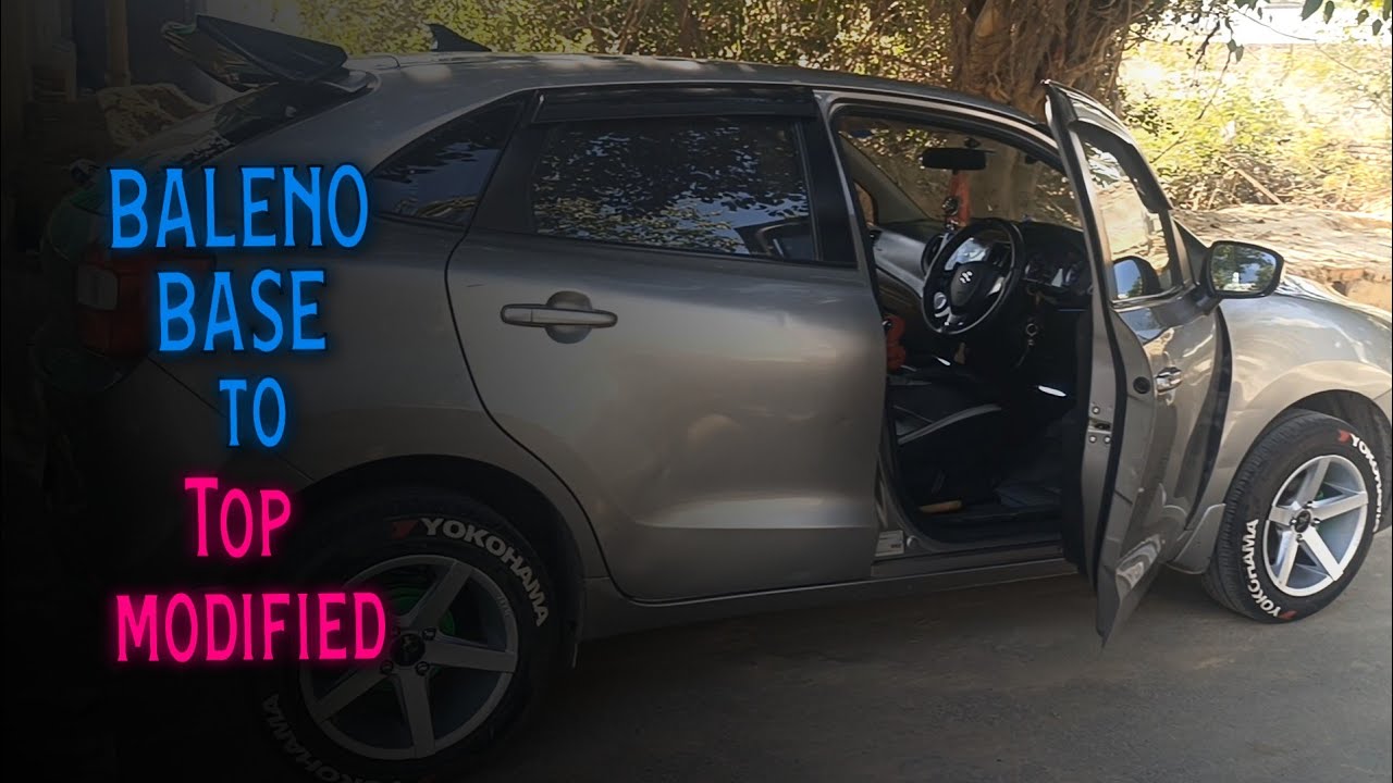 BALENO MODIFIED BASE TO TOP | Car Accessories | Mr CARiGAR - YouTube