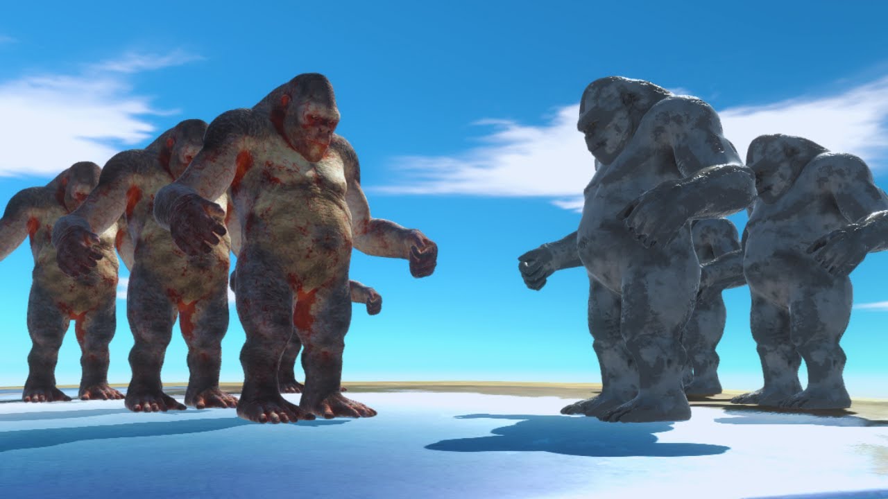 GORO THE GIANT BATTLE - Animals Revolt Battle Simulator - YouTube