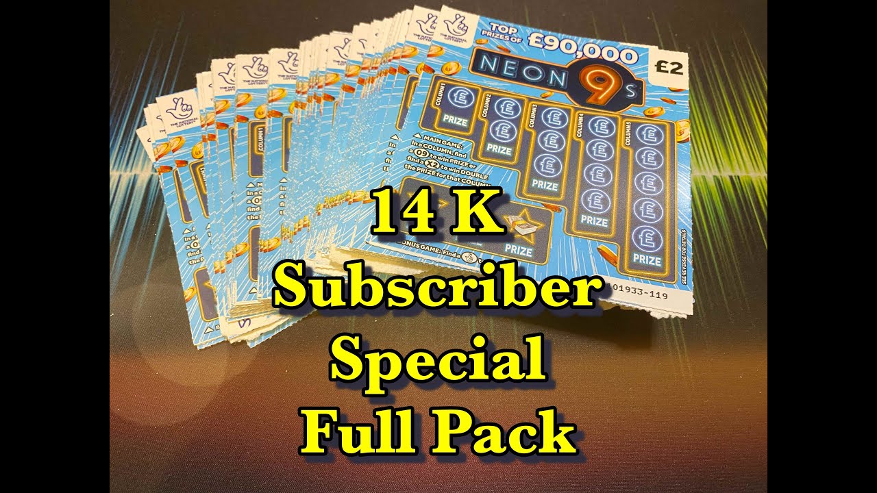 14K Subscriber Special Full Pack Neon 9’s - YouTube