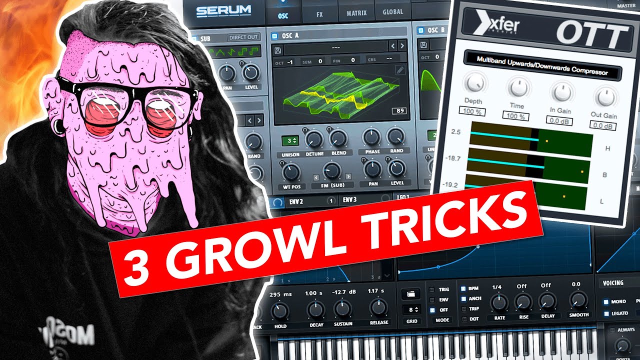 3 Tricks to Make INSANE Growl Basses!! (Dubstep, Riddim, Trap) - YouTube
