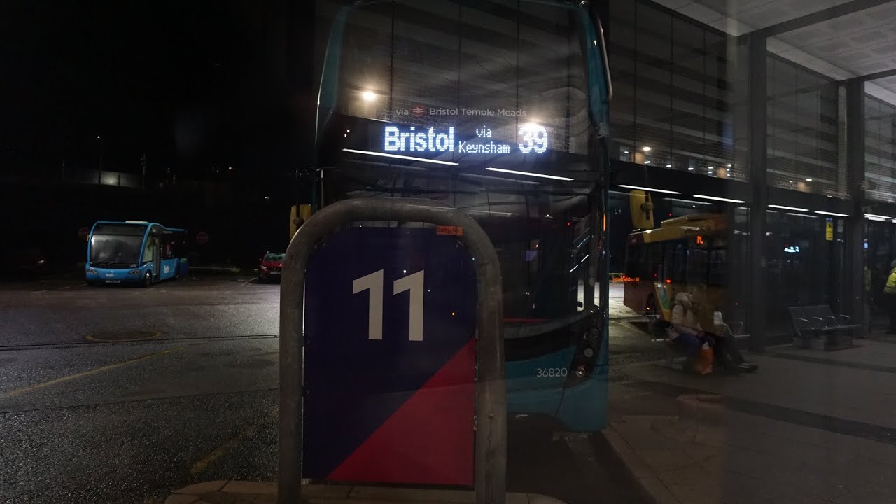 39 To Bristol | YT67 XKD | 36820 | Scania N250UD ADL Enviro400 MMC ...