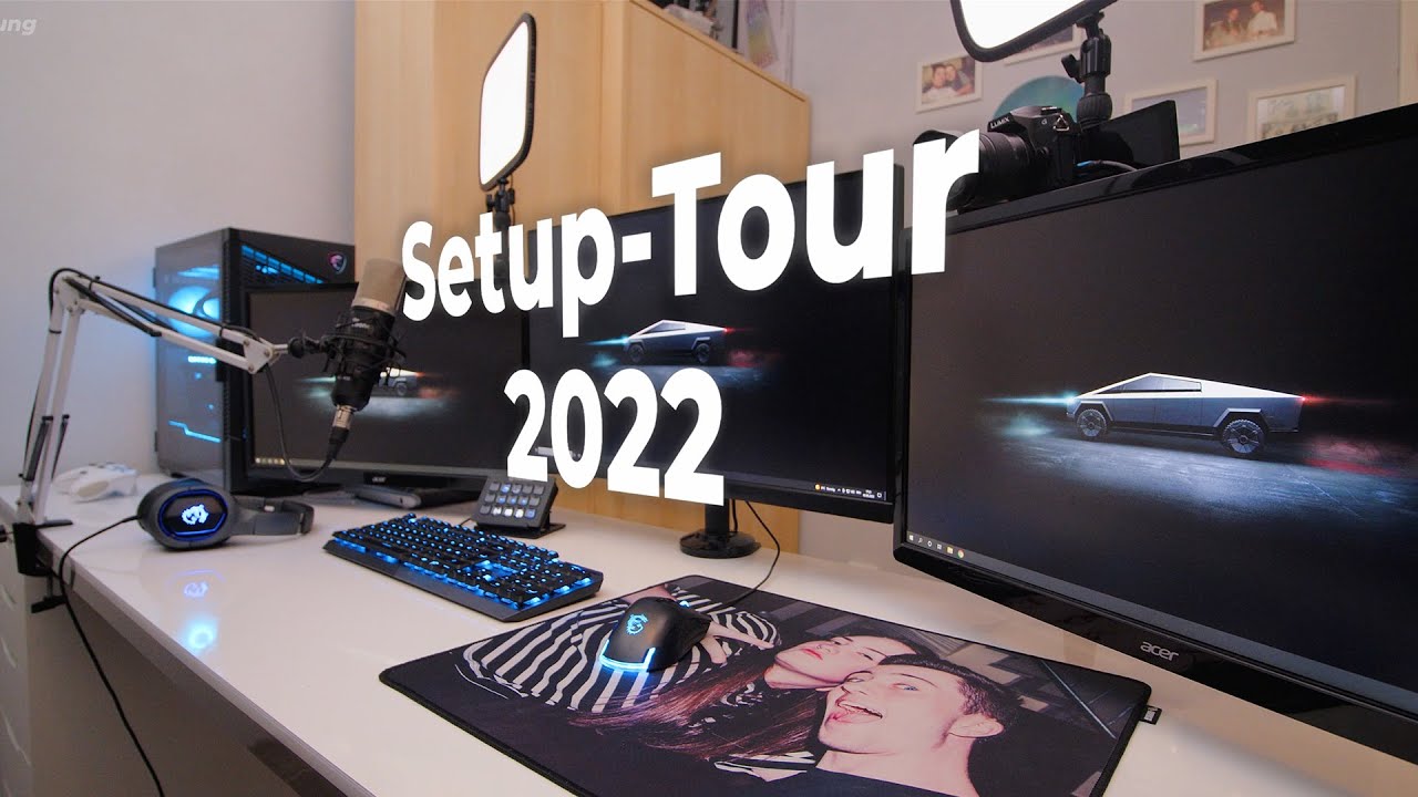 2022 STREAMING / GAMING SETUP TOUR! - YouTube