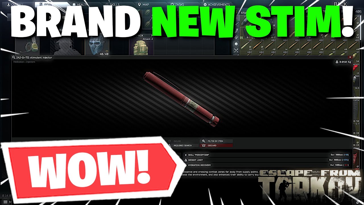 Escape From Tarkov PVE - The BRAND NEW Stim In Tarkov! Is It GOOD ...