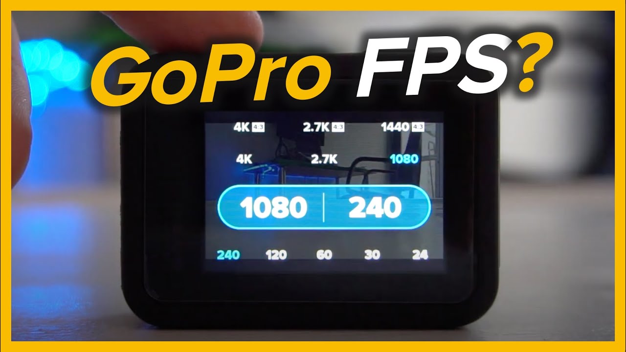 What GoPro Frame Rate (FPS) Should You Use? | #Shorts - YouTube