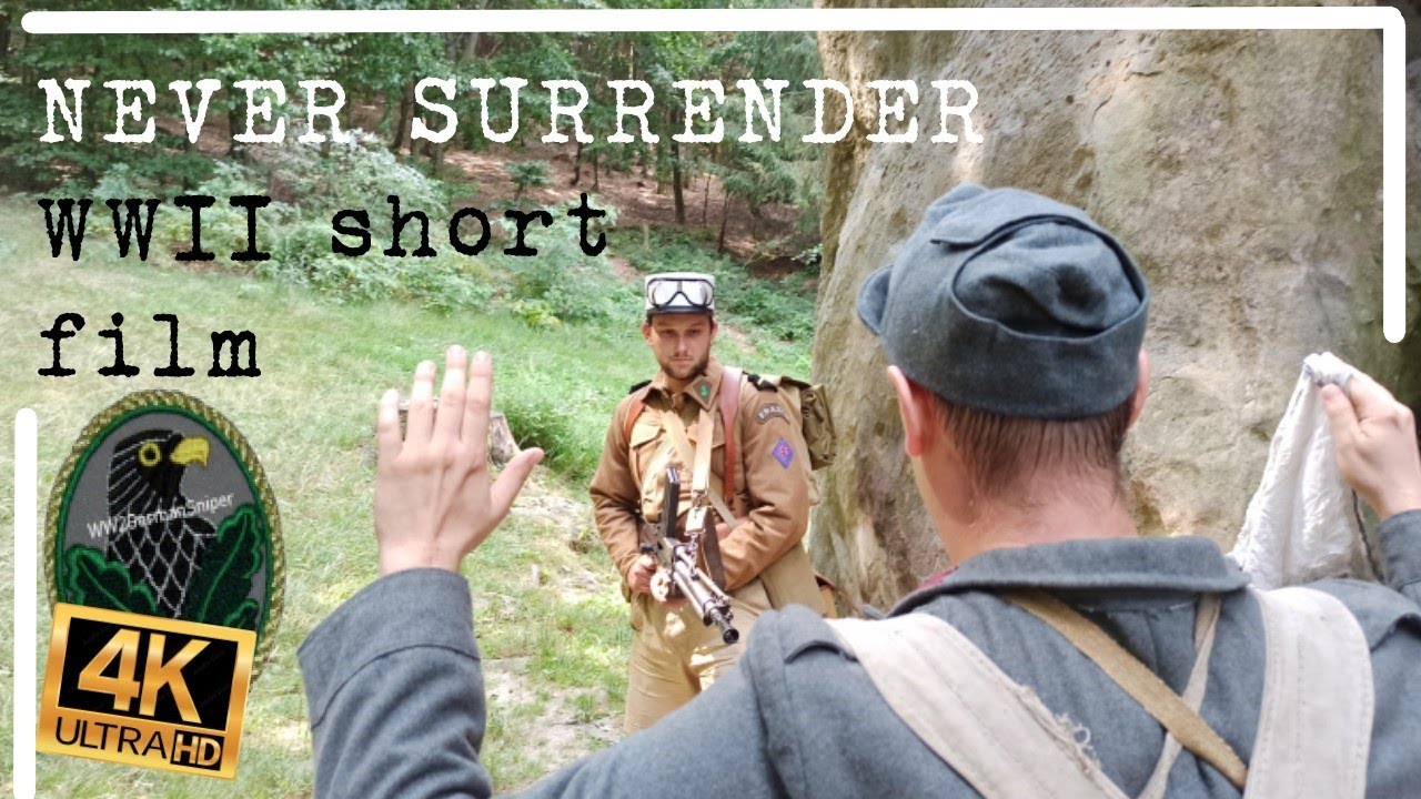 WW2 NEVER SURRENDER (WWII short film) French Foreign Legion vs Italy 4K ...