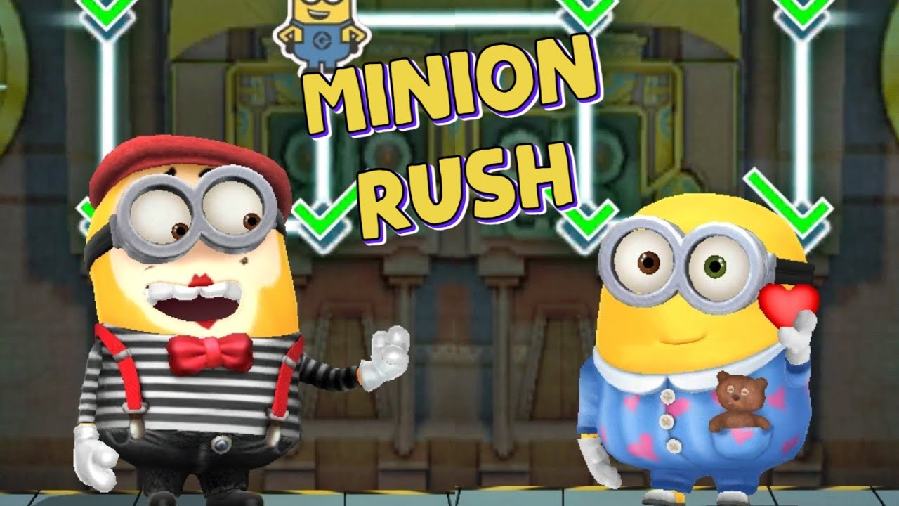 Minion Rush Mime and Pajama Bob minions at Despicable Ops missions ...