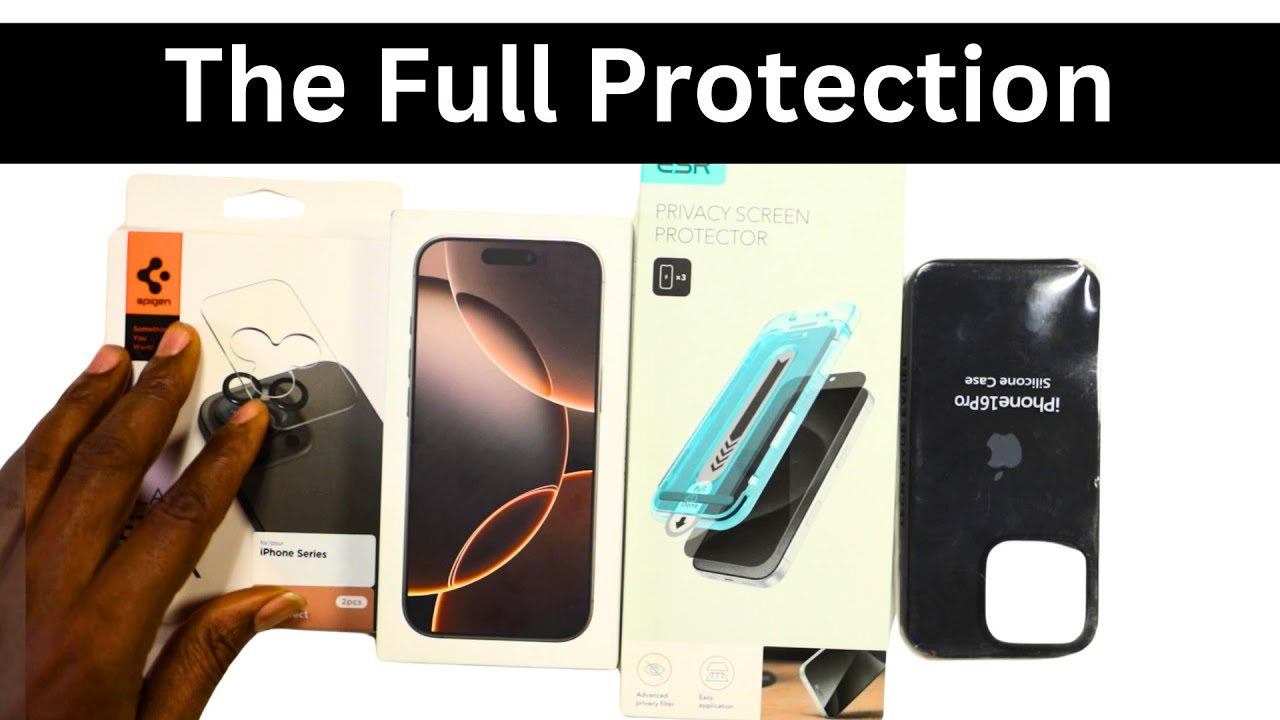 Protect Your NEW iPhone from Drops and Scratches with Ease! - YouTube