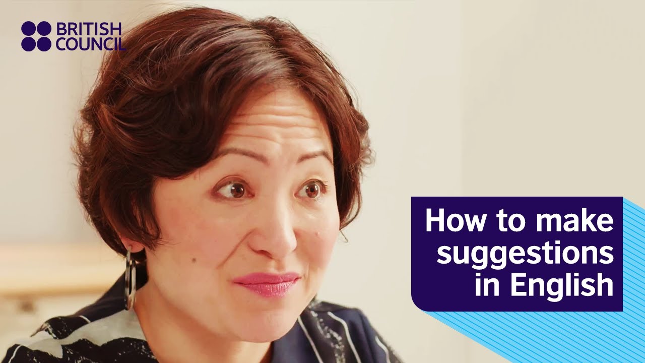 How to make suggestions in English - YouTube