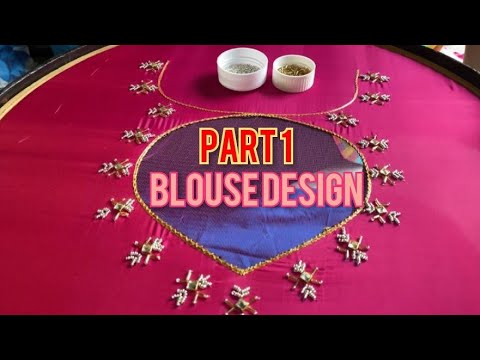 Aari work blouse 17/Simple and Elegant Aari work blouse designs/Mangam ...