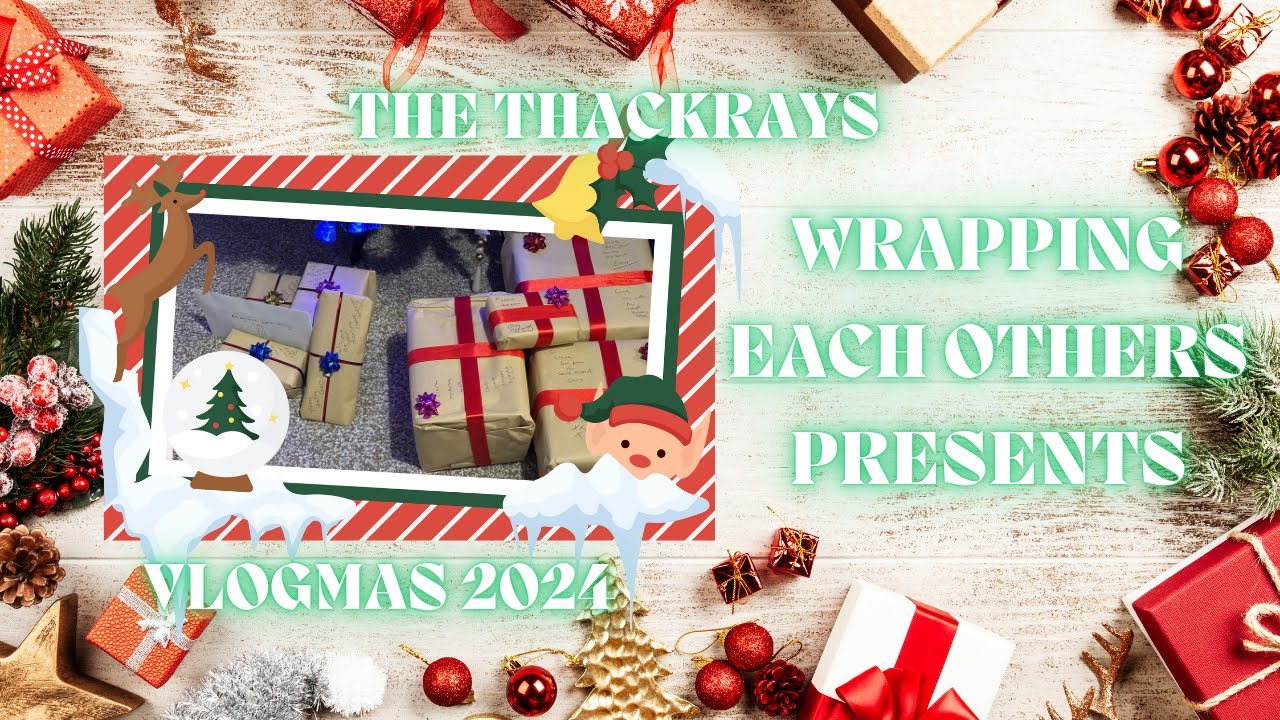 VLOGMAS 2024: Wrapping Each others Presents! - YouTube
