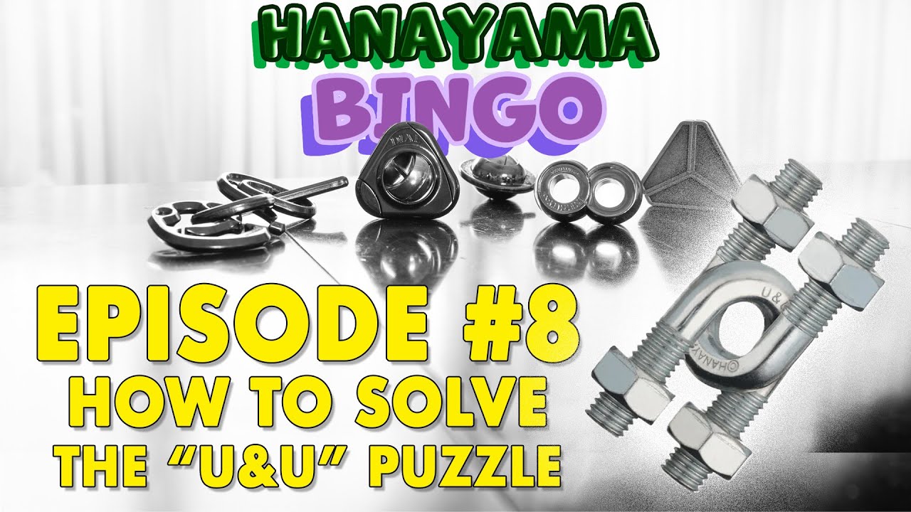How To Solve The Hanayama "U&U" Puzzle - Hanayama Bingo #8 - YouTube