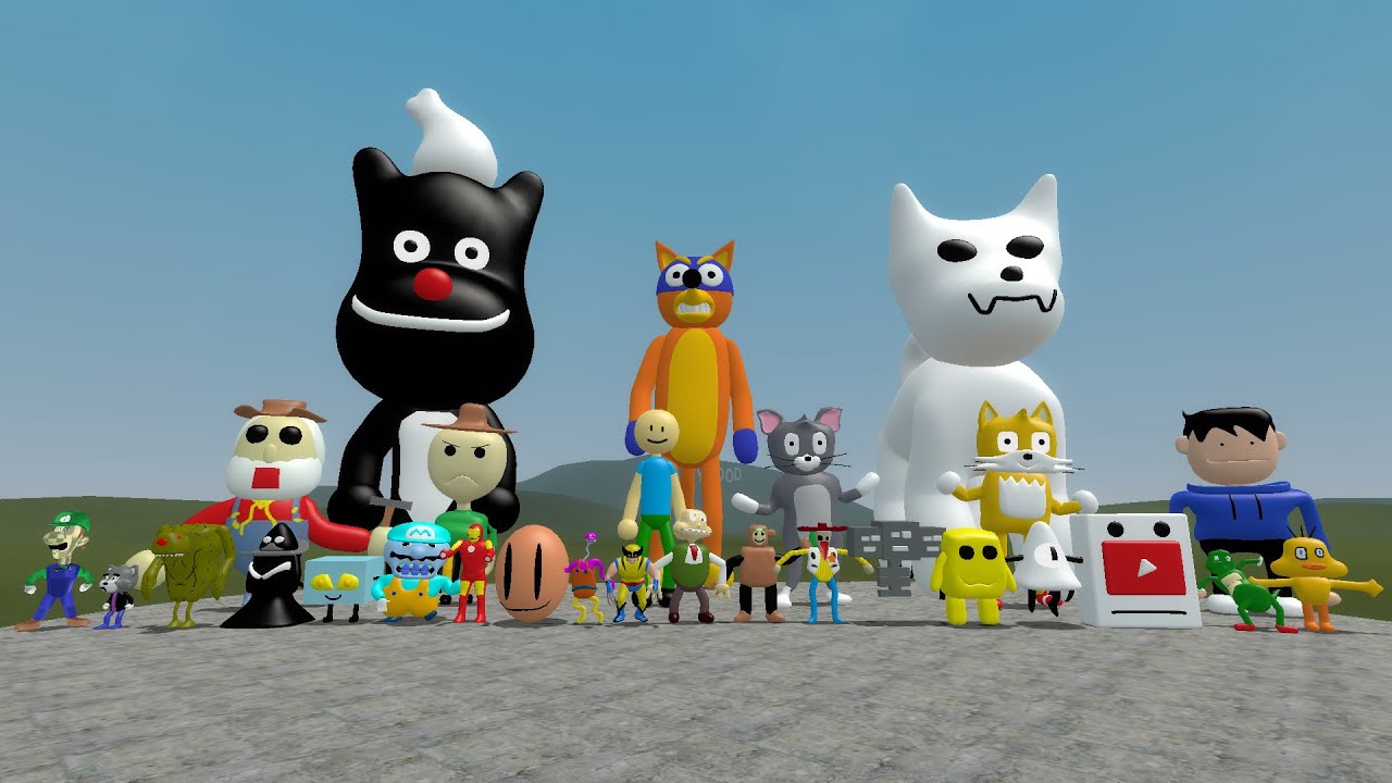 ALL FULL 3D MEMES NEXTBOTS, 3D NEXTBOTS NEW UPDATE In Garry's Mod #13 ...