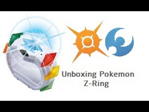 Unboxing Pokemon Z-Ring (Pokemon Sonne und Mond) - YouTube
