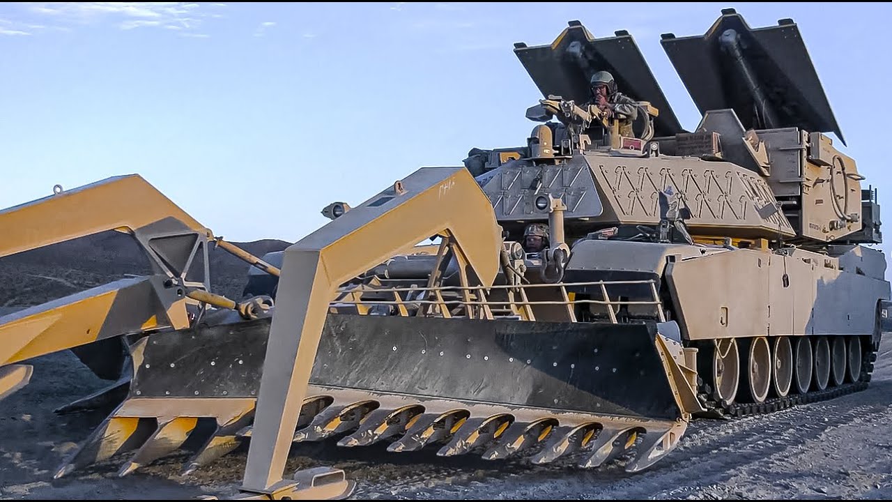 U.S. Army • Clearing Scary Minefields With Advanced M1150 Assault ...