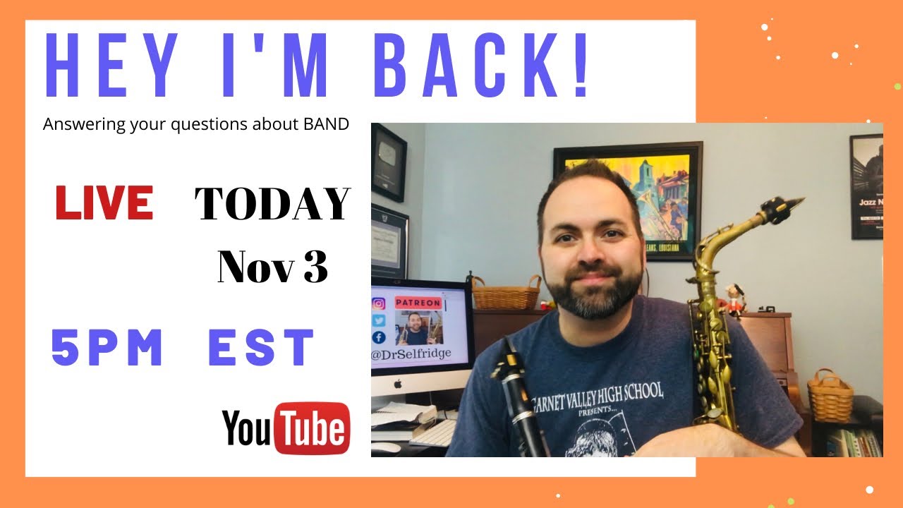 I’m back! Live at 5 today with your questions - YouTube