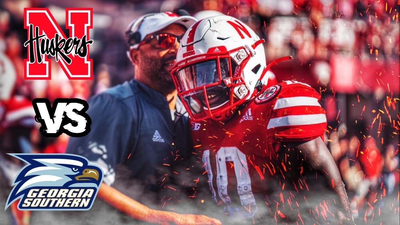 Nebraska vs Georgia Southern Pump Up 2022!! - YouTube