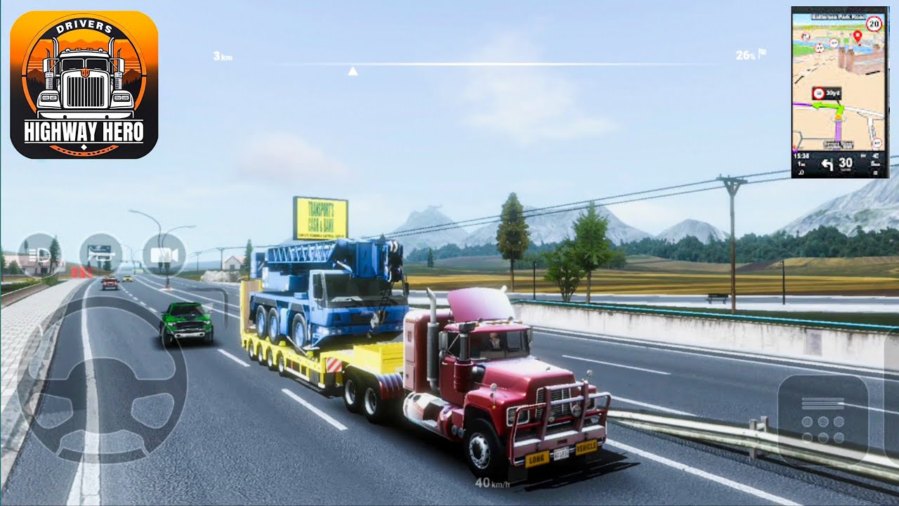American Truck Hack 4×2 - Drivers Highway Hero Gameplay | Truck Game ...