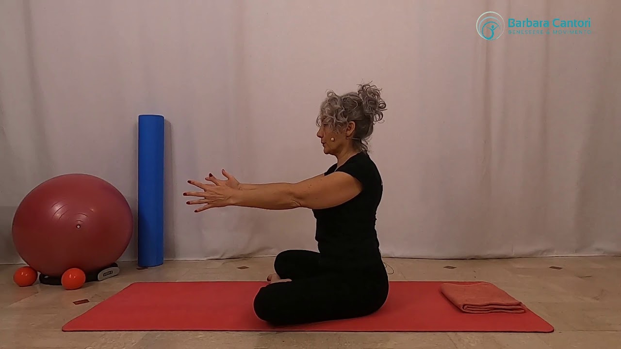Pilates Challenge - Esercizio 4: la mobilizzazione scapolare - YouTube