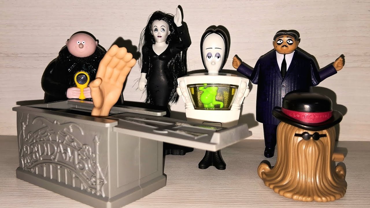 Coleção da FAMÍLIA ADDAMS do BURGER KING COMPLETA!!! (Outubro de 2024 ...