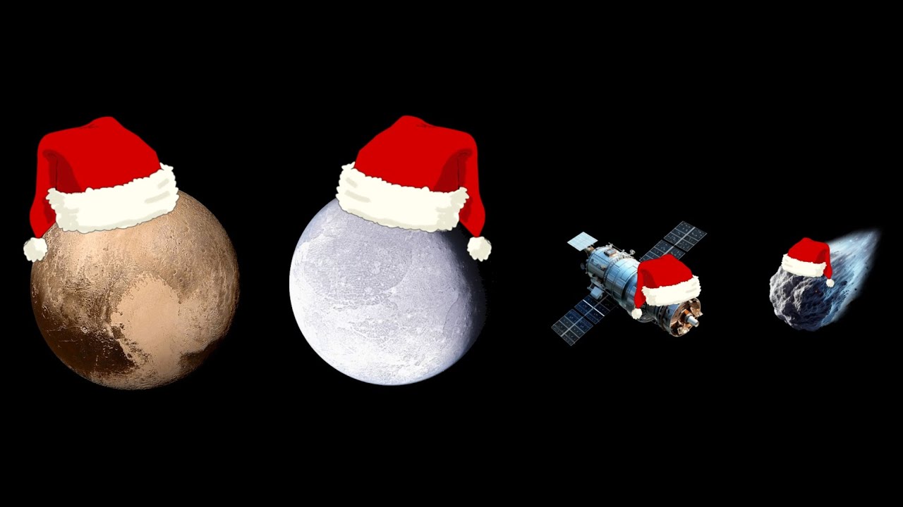 Santa but Pluto, Eris, Dr.Oid and Mcnaught sing [Pluto's Reprisal] FnF ...