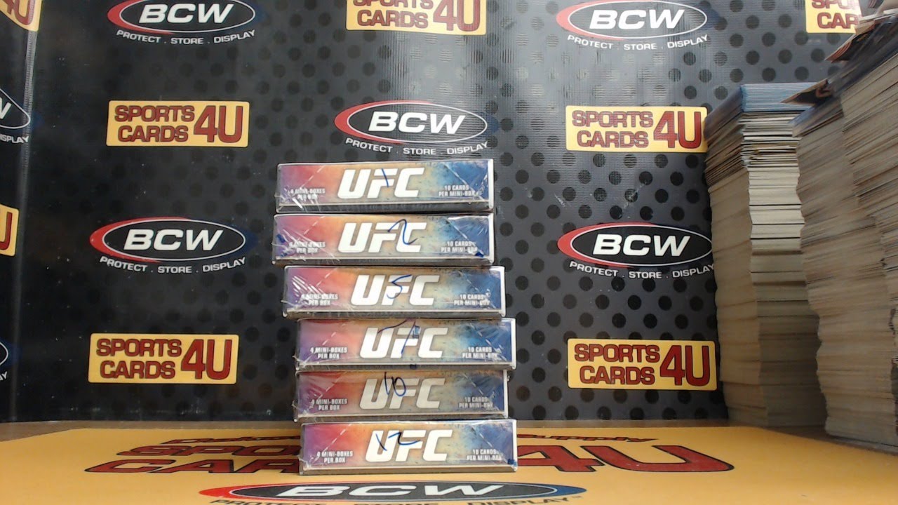 2020 Topps UFC Knockout 6Box Half Case Fighter Break #10 (4-5-20) - YouTube