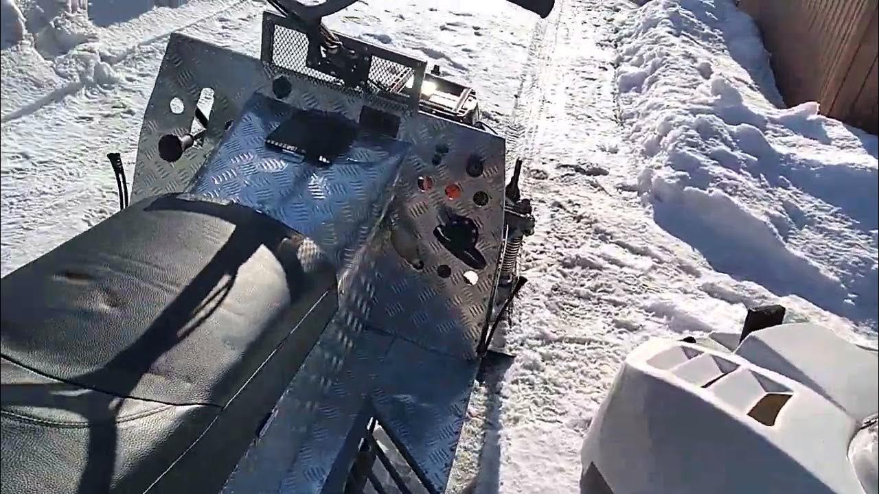 Снегоход Сибиряк с двс лифан 29лс 8 962 037 72 23 - YouTube
