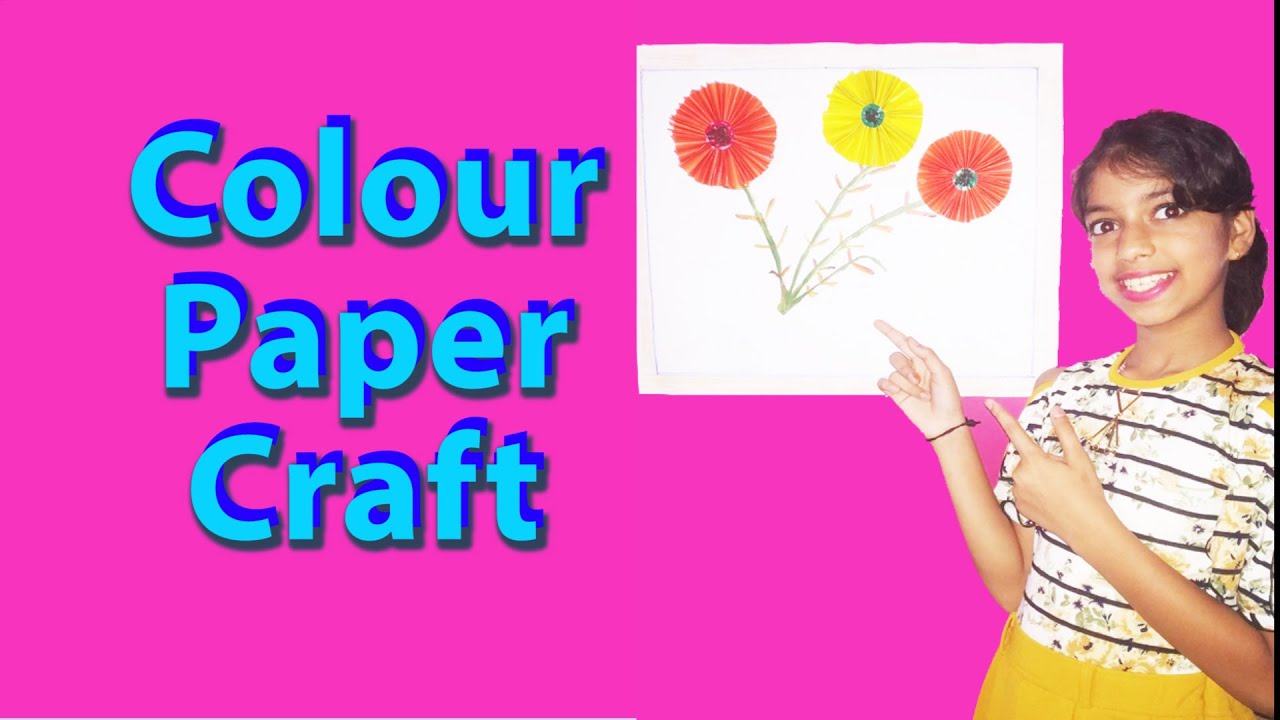 Color Paper Craft - YouTube