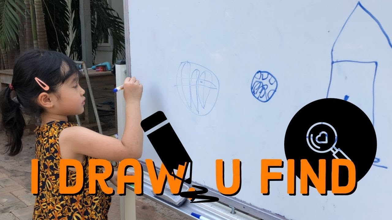 I Draw, You Find Challenge | Educational Challenge | Fun at Home - YouTube