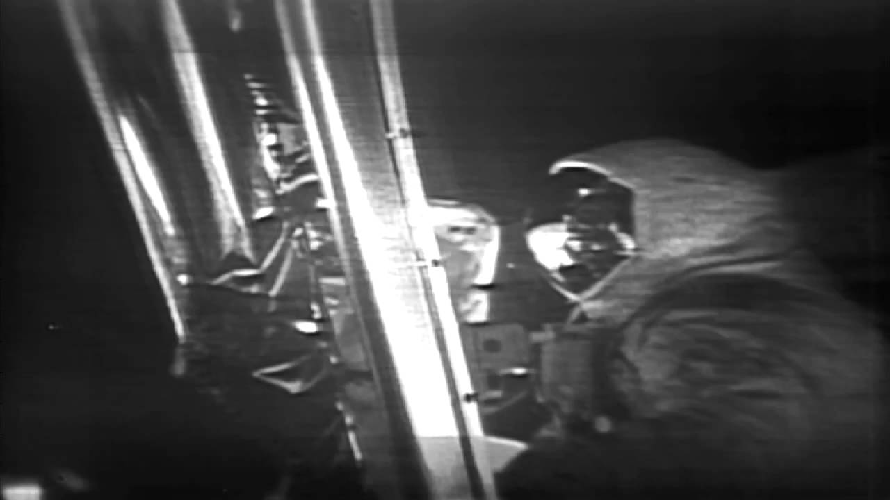 Apollo 11 - Restored Moonwalk Footage, Highlights - (July 20, 1969 ...